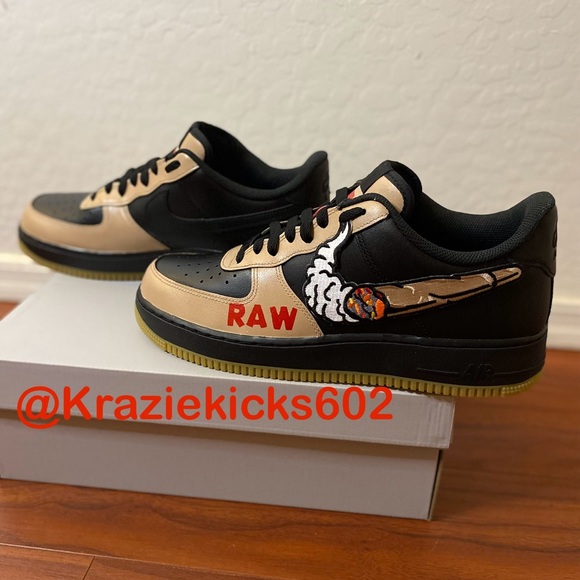 Nike | Shoes | Custom Air Force Raw | Poshmark